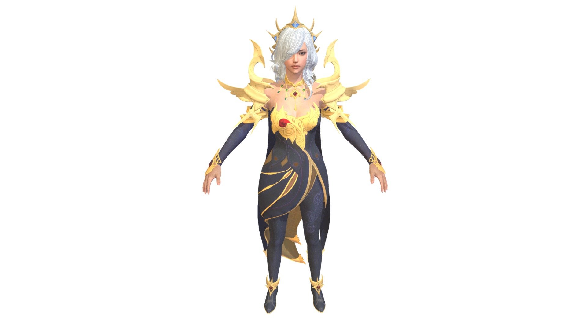 ⚡️Tide Commander Set Pubg/Bgmi 3D Model⚡️ - 3D model by YT-XTREMENINJA ...
