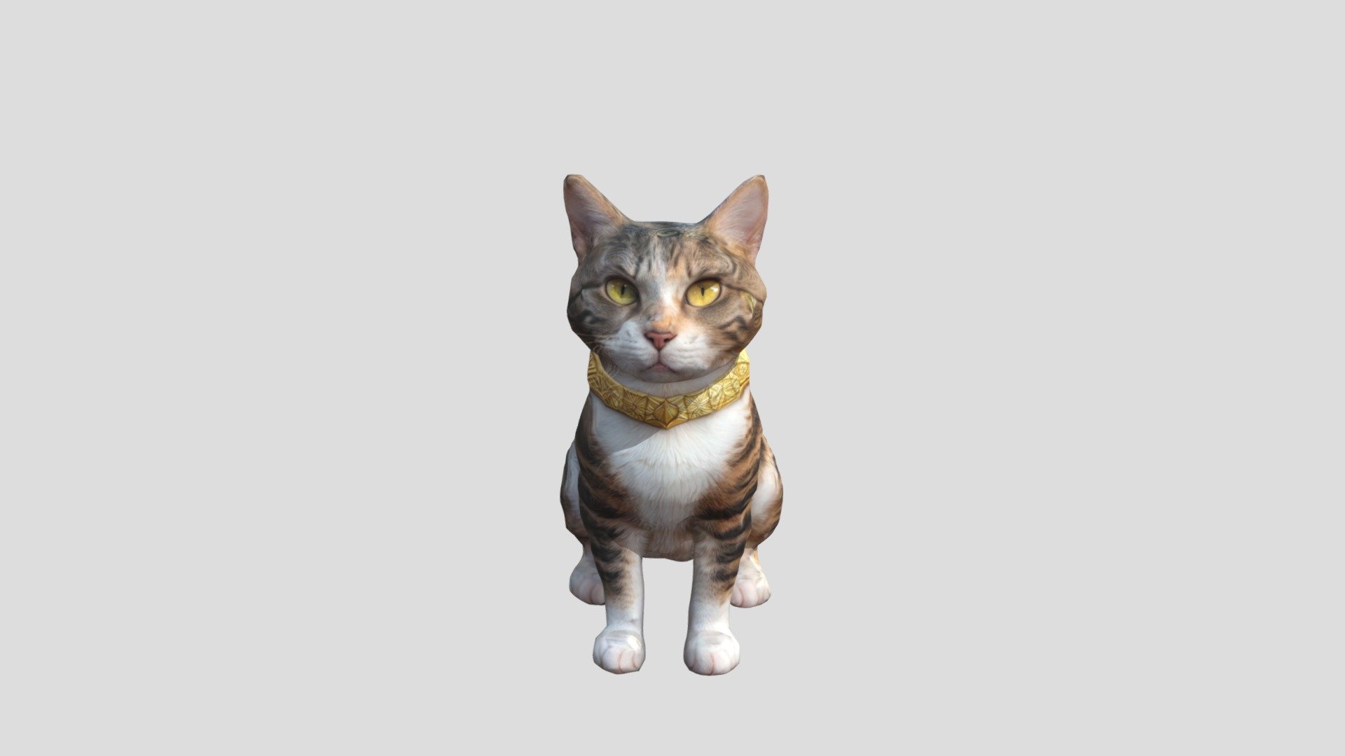 A calico cat - Buy Royalty Free 3D model by Inventive World ...