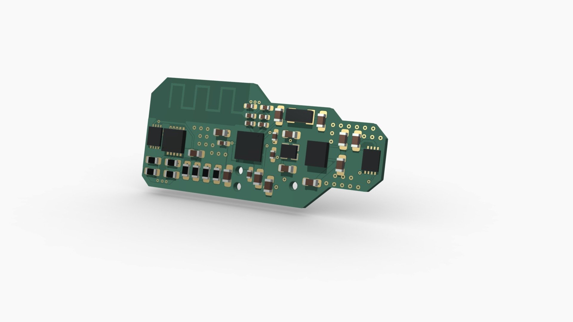 Blutetooth LE Sensors Board - 3D model by be.mihai22 [5a67849] - Sketchfab