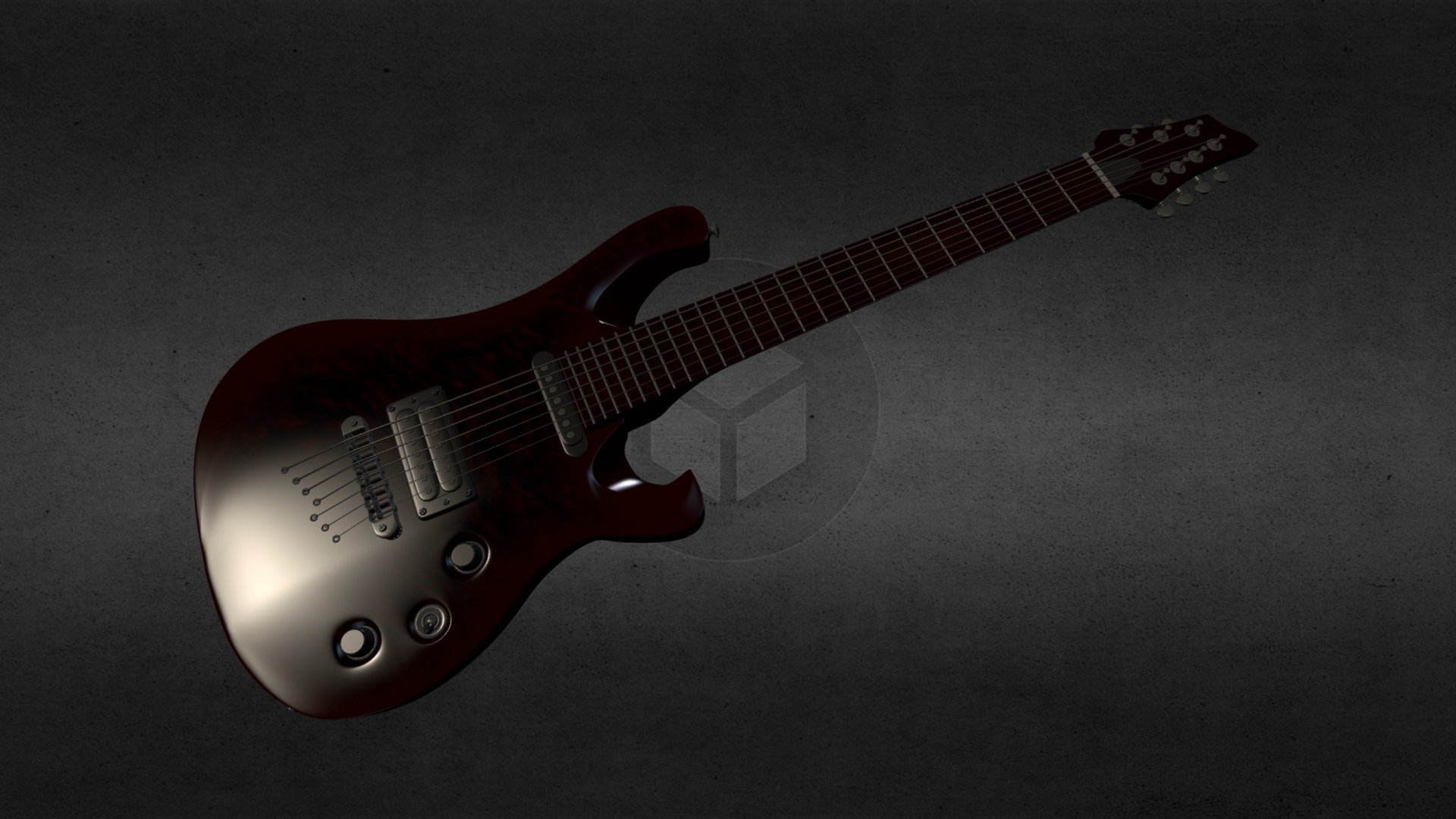 Schecter - 3D model by anttilepisto [5a67d08] - Sketchfab