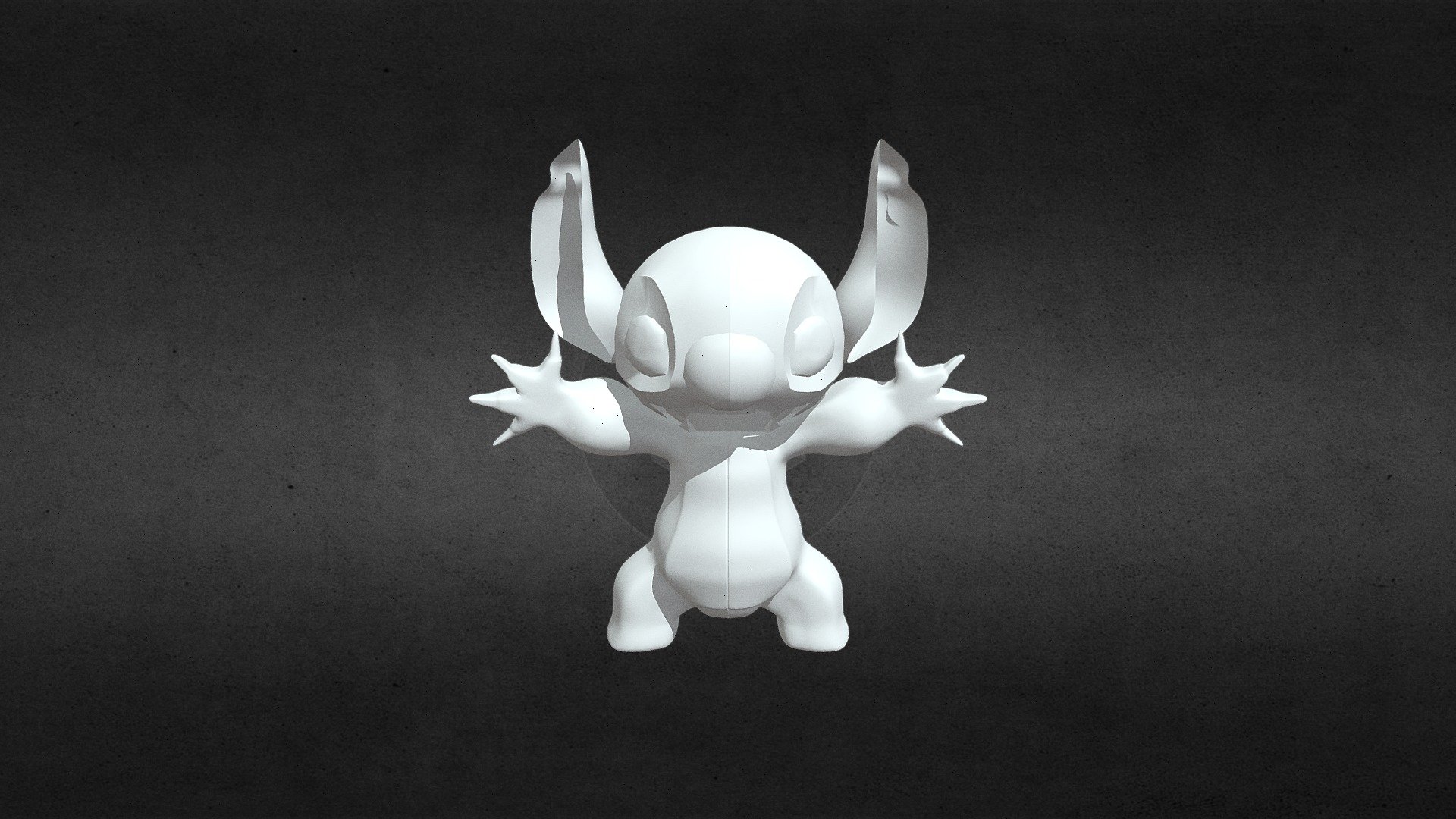 stitch 3d obj - 3D model by ayse2004yldrm [5a6abce] - Sketchfab