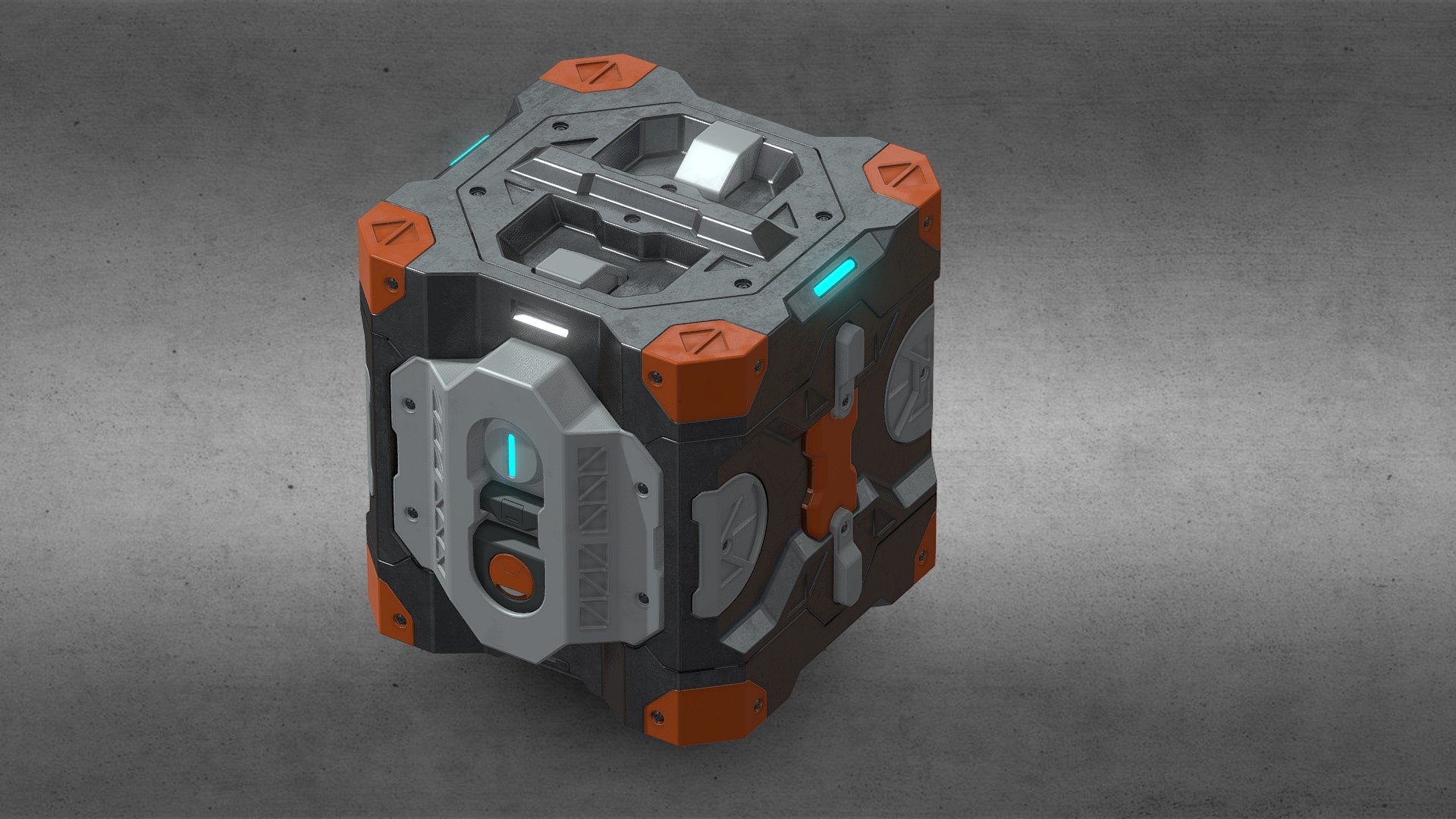 Power Cube - 3D model by purbosky [5a6b387] - Sketchfab