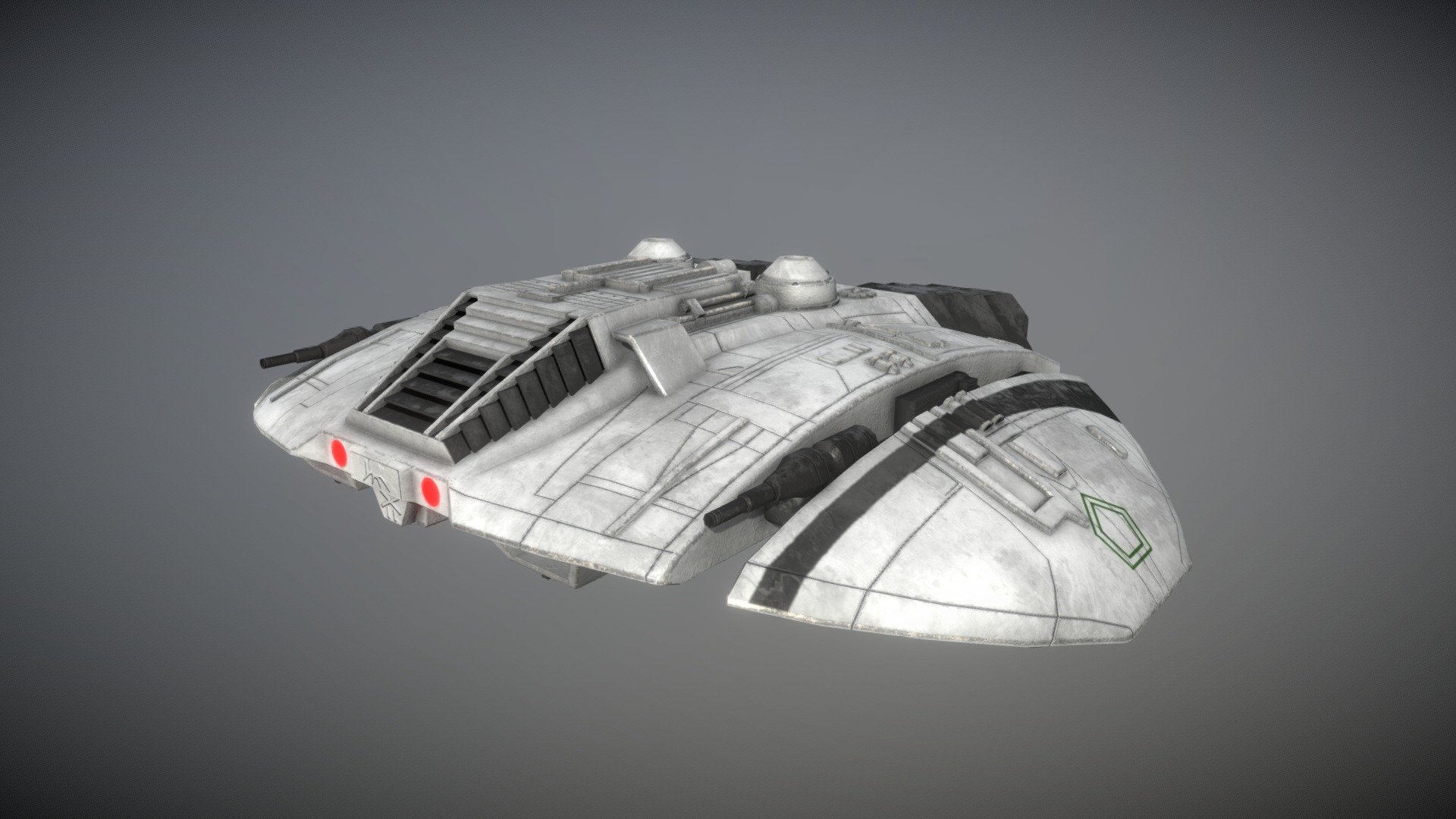 Cylon Raider TOS - 3D model by GroovySphinx [5a6bd32] - Sketchfab