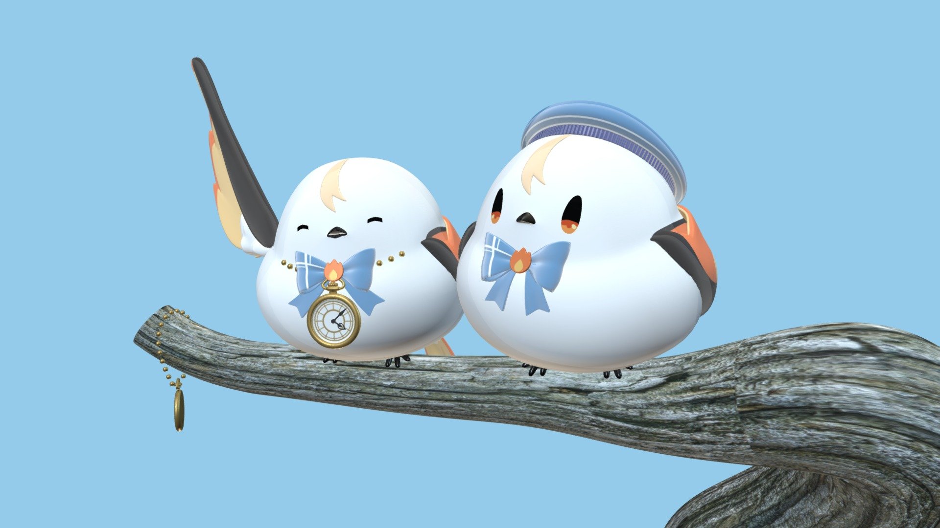 Elfriends - Hololive - 3D model by (@Deleted) [5a6cfb7] - Sketchfab