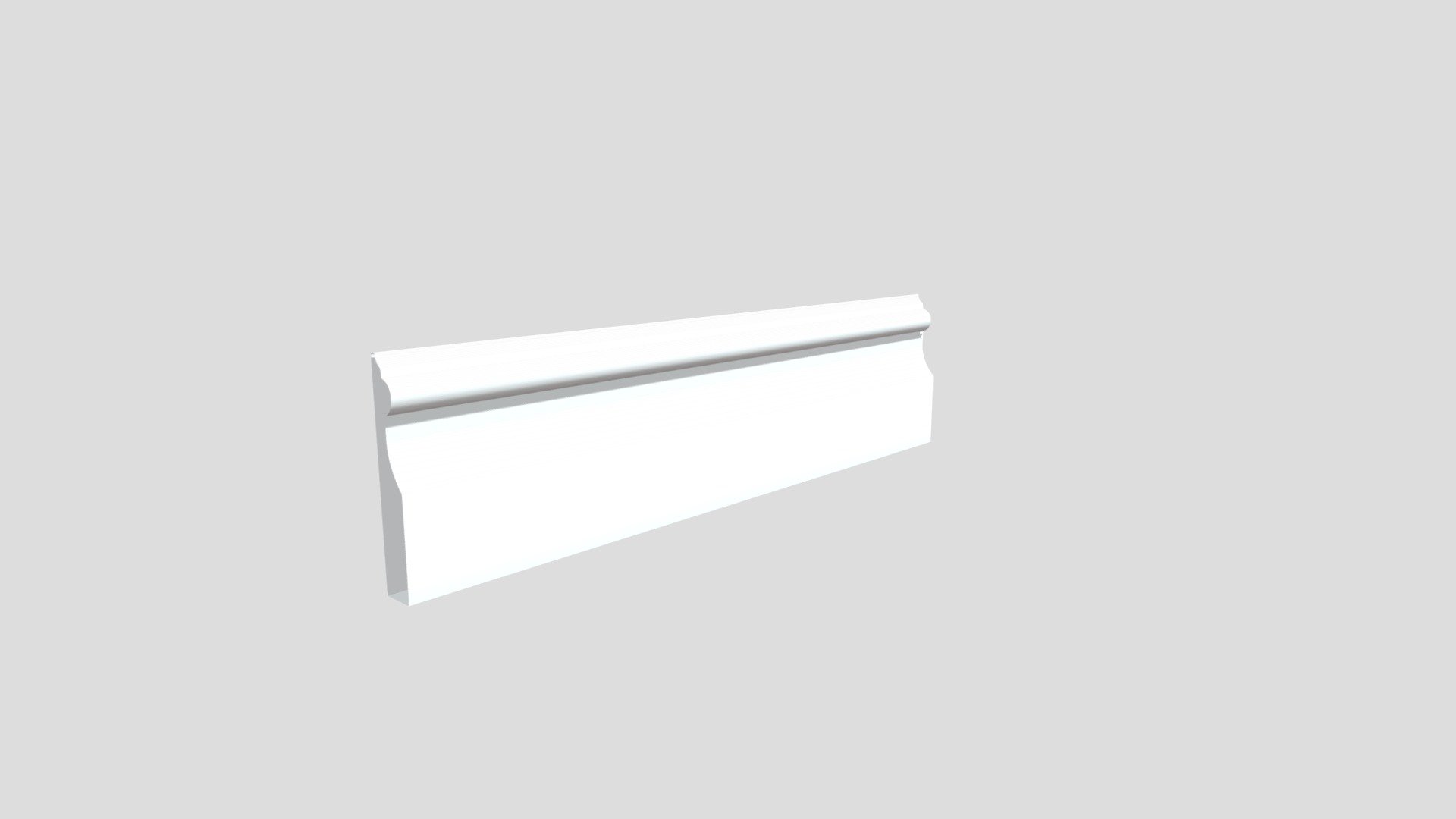 Beaded Baseboard - Download Free 3D model by echdStudio (@e2chdStudio) [5a6ec3a] - Sketchfab