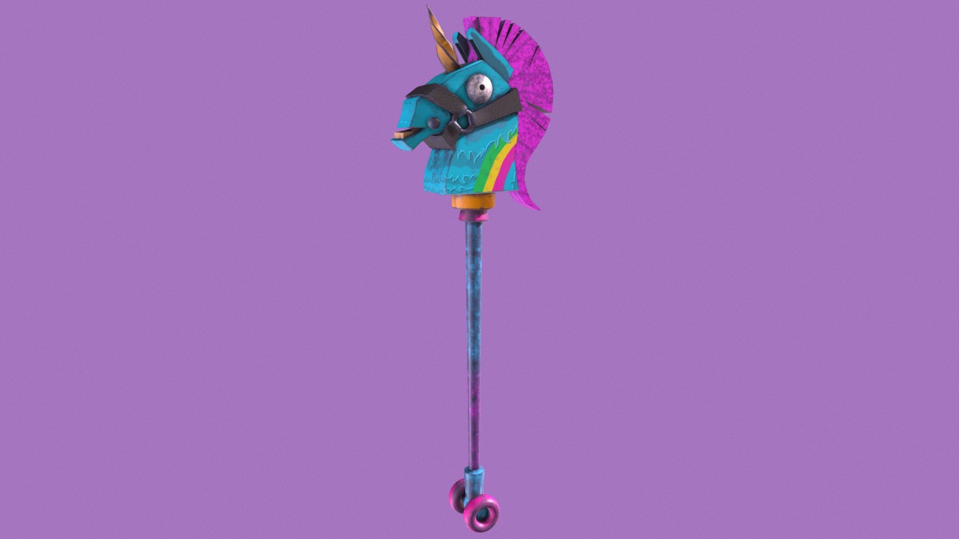 Rainbow Smash - Fortnite Fan-Art - Buy Royalty Free 3D model by Lawley ...