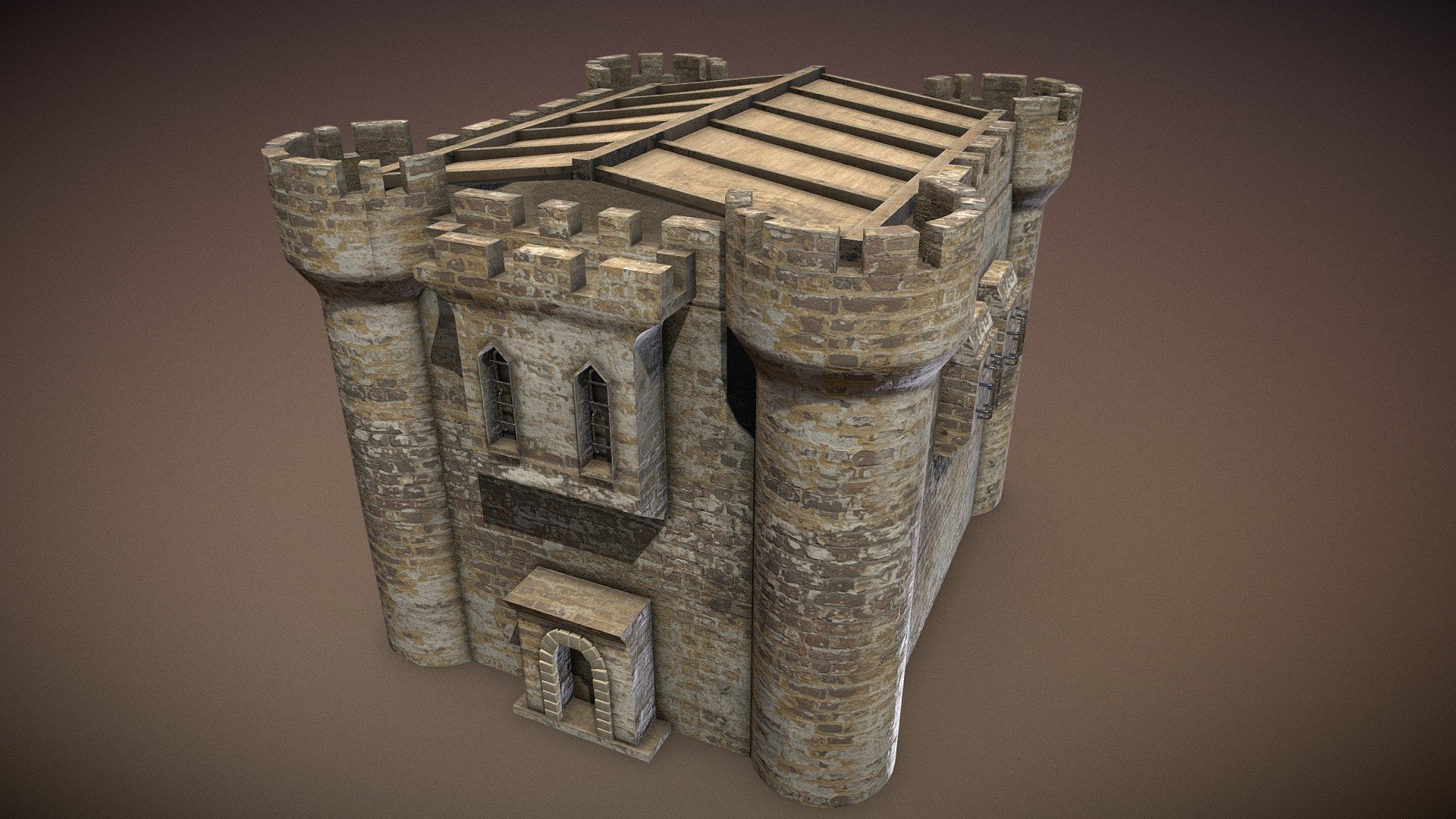 Keeps & Strongholds Asset - Buy Royalty Free 3D model by ...