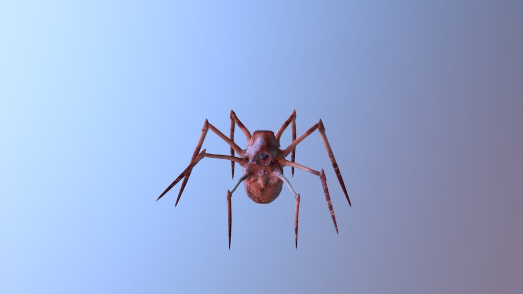 Spider-Head Enemy - 3D model by snickerwicket [5a70c60] - Sketchfab
