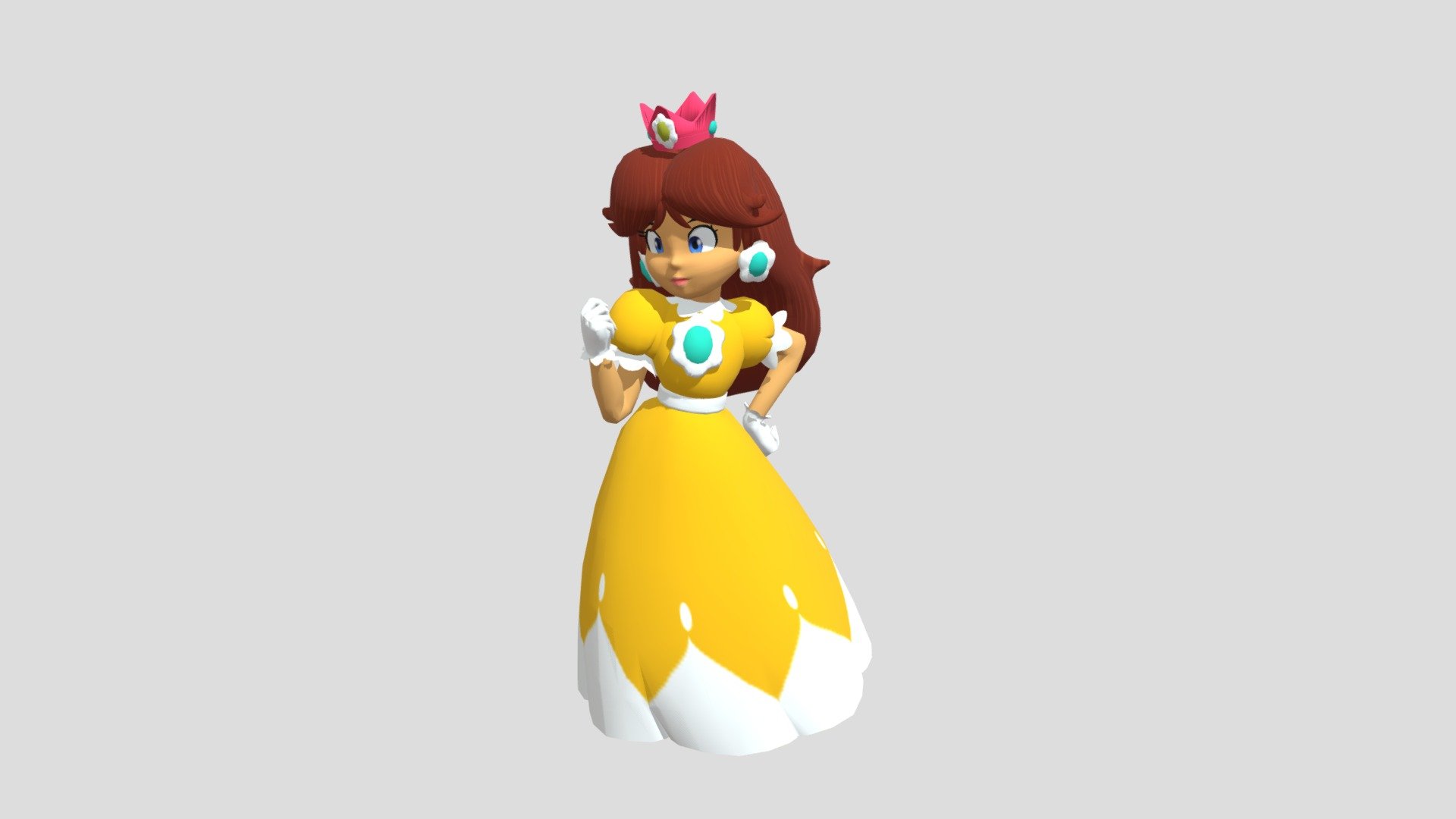 Daisy Trophy - Download Free 3D model by Tenneh10 [5a73bed] - Sketchfab