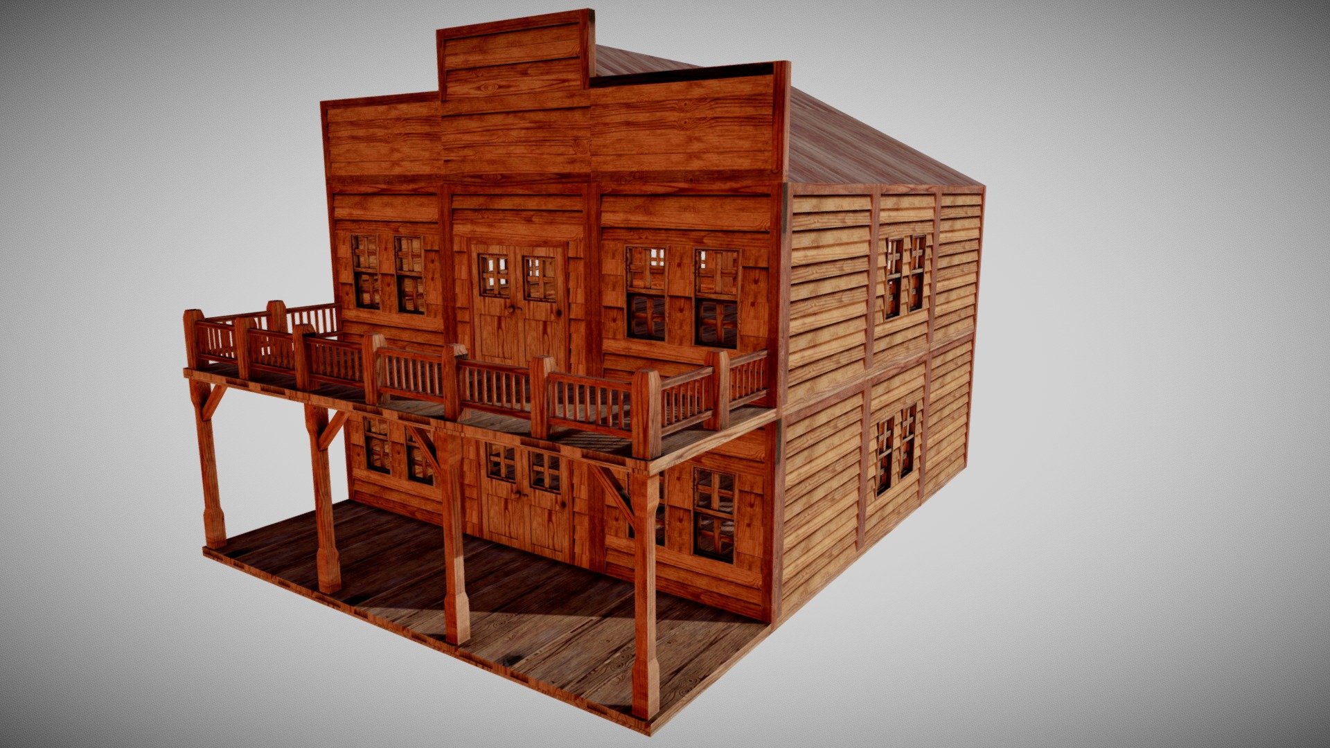 Wild West Modular - 3D model by Lawadennis [5a76cdb] - Sketchfab
