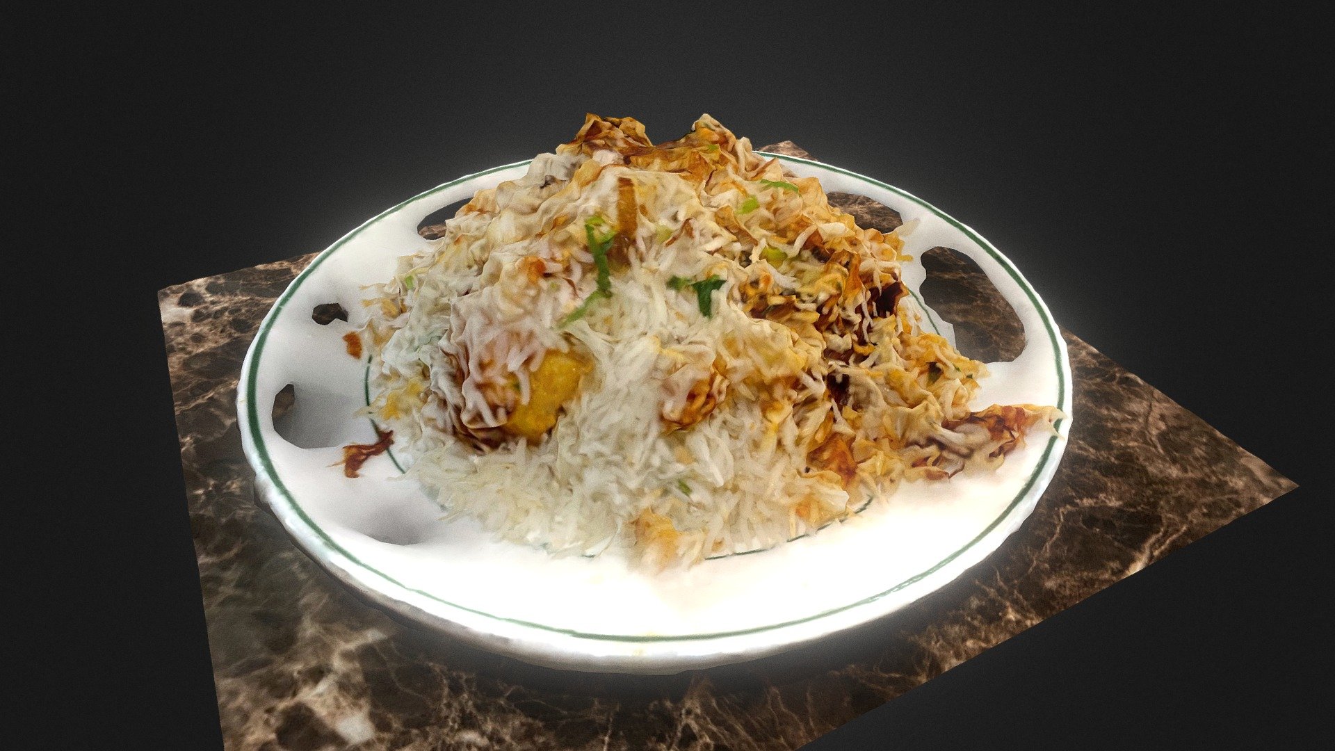Biryani - Download Free 3D model by seirogan [5a77729] - Sketchfab