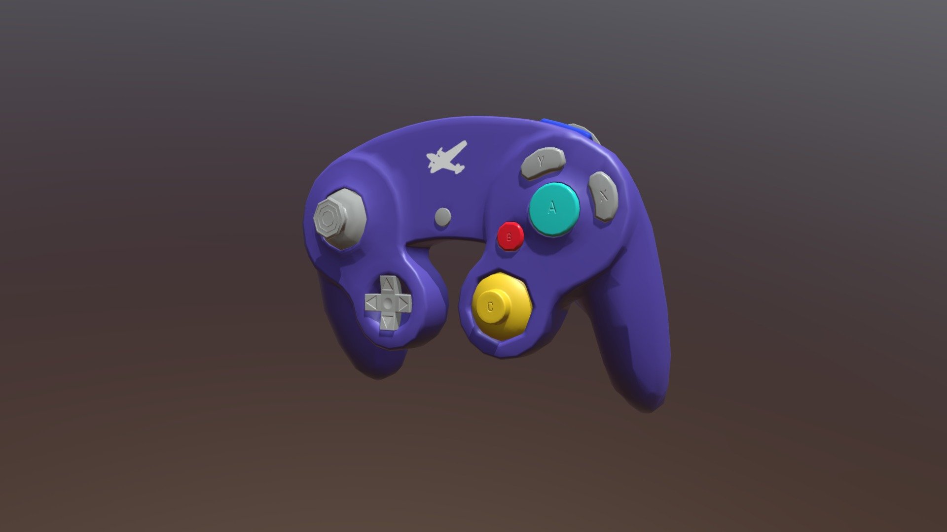 Low Poly Game Controller - 3D model by KevGoldman [5a79e23] - Sketchfab