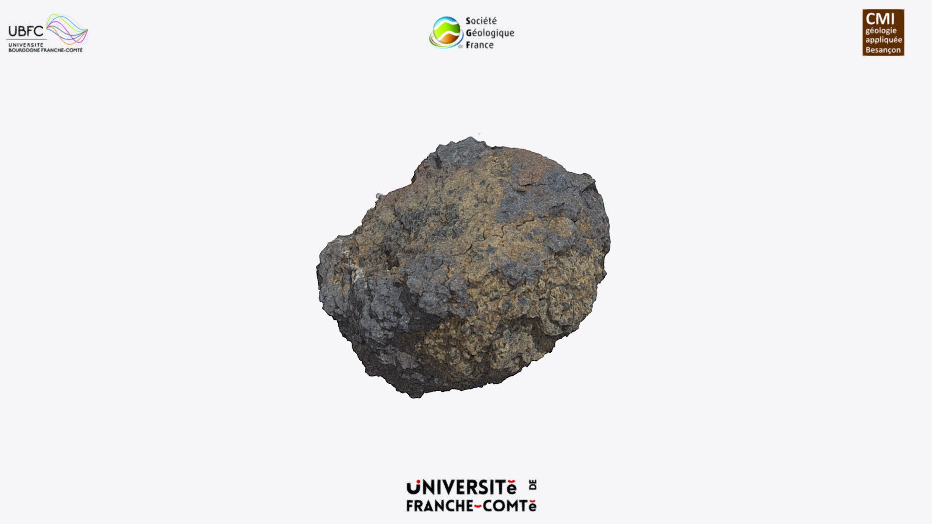Roche-Conglo téphrite - 3D model by Société Géologique de France ...