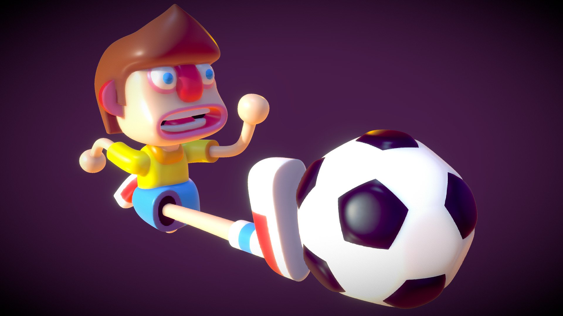 Rubber Footboi - 3D model by iLKke [5a7b9c2] - Sketchfab