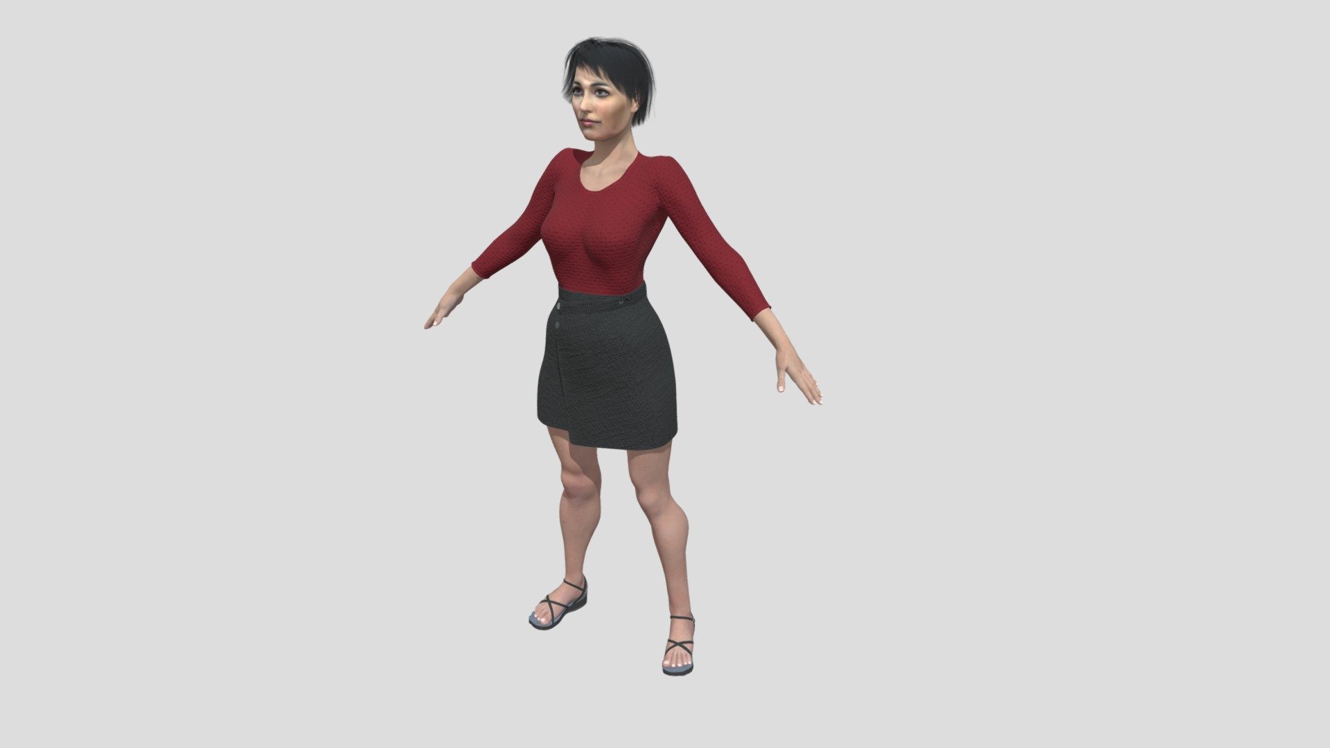 Linda - Download Free 3D model by Veterock (@windofglass) [5a7c774] - Sketchfab