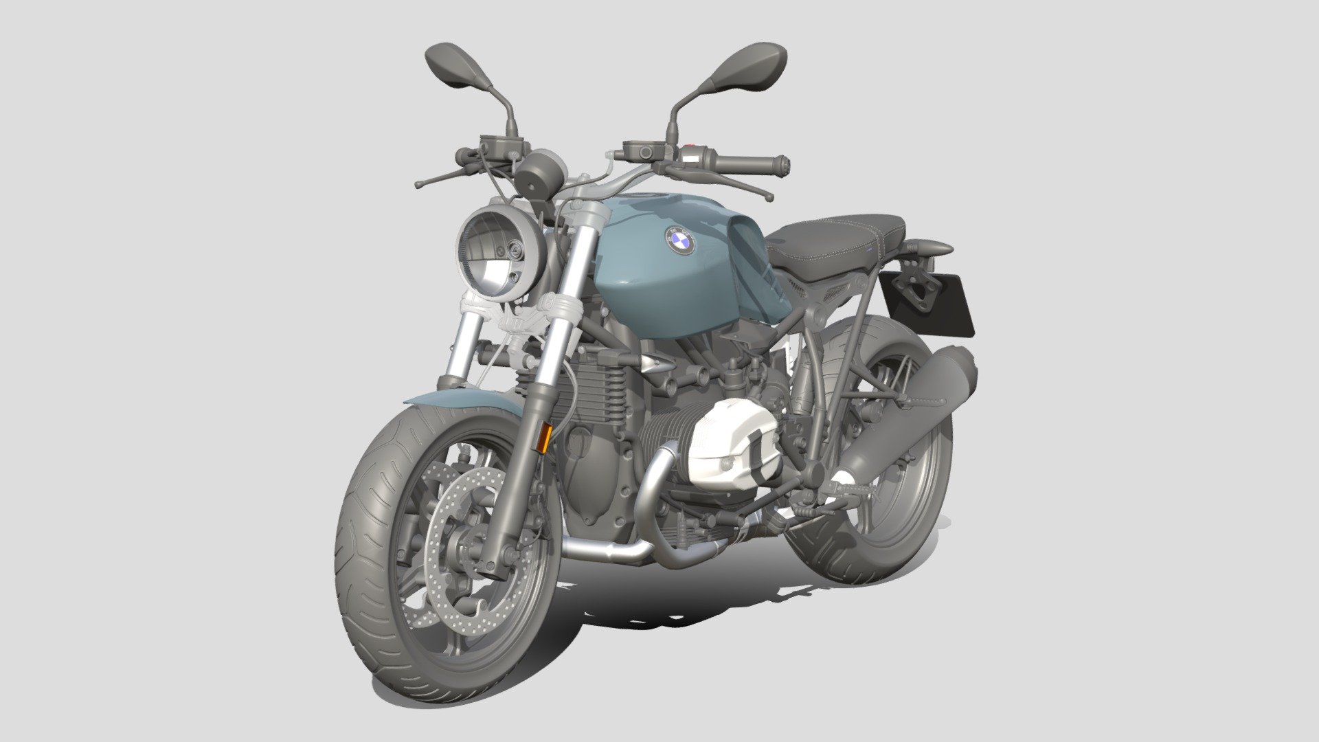 2018 BMW R NineT Pure - Download Free 3D model by OUTPISTON [5a7da28 ...