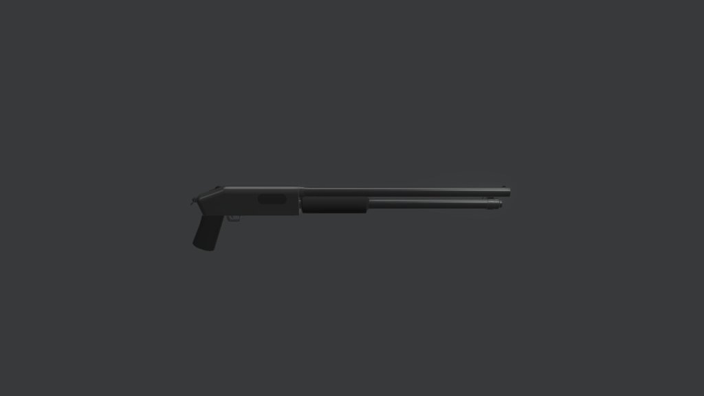 M500 Shotgun Model For Funkey Munkeys - 3D model by jacknelsonnsb [5a7fbdd] - Sketchfab