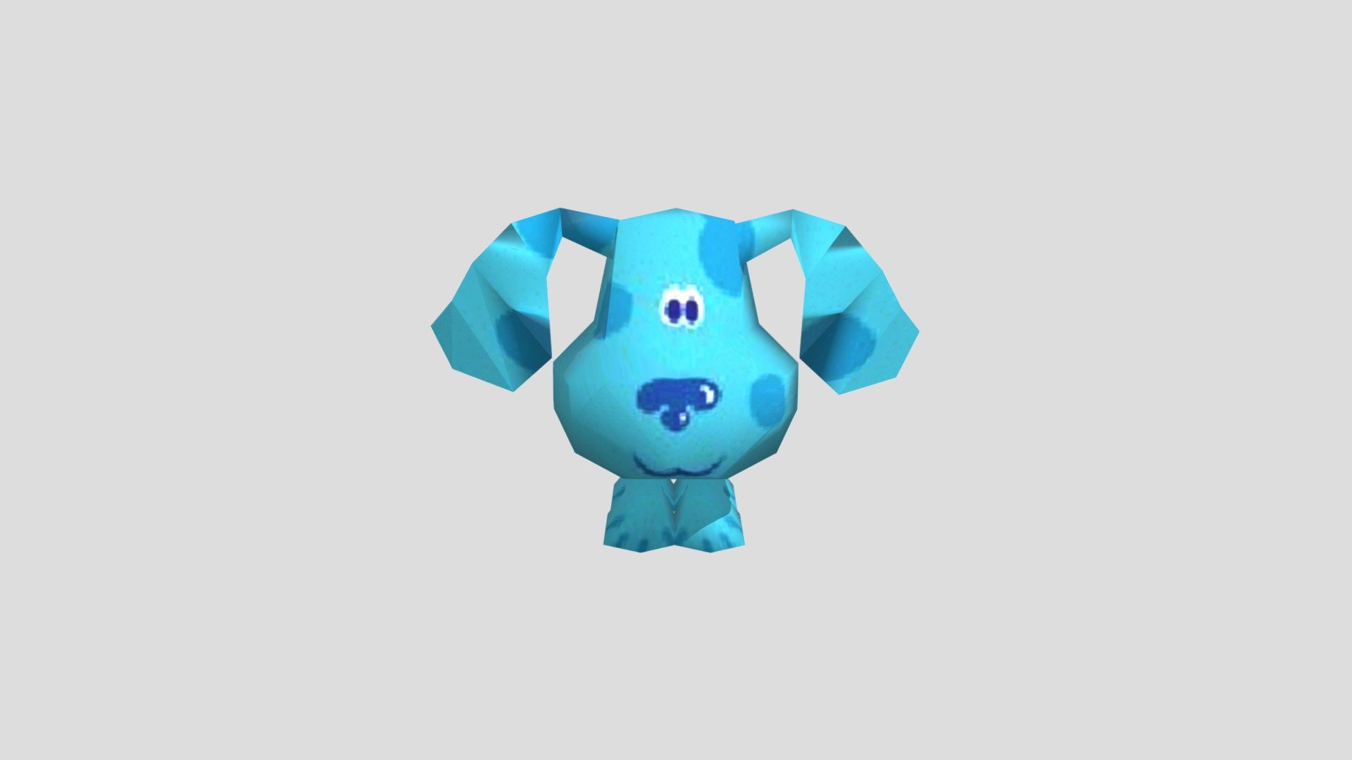 Blues Clues Blue - 3D model by JMC-1613 (@tcharlestt101) [5a7fcb8 ...