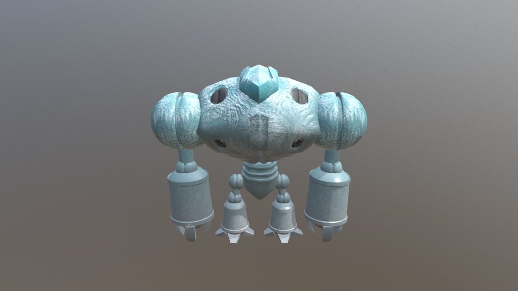 Frosty Robot - 3D model by SkyeSladeUT [5a7fd0c] - Sketchfab