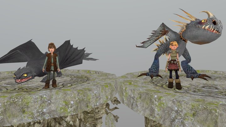 Toothless 3D models - Sketchfab