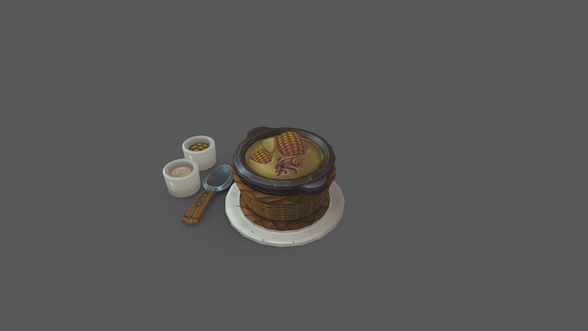 ajiaco_obj - 3D model by Alejandro.Sanchez [5a86345] - Sketchfab
