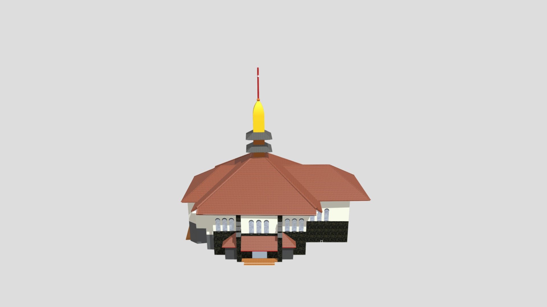 gereja katedral rizal - Download Free 3D model by rizalahmadfahreza90 ...