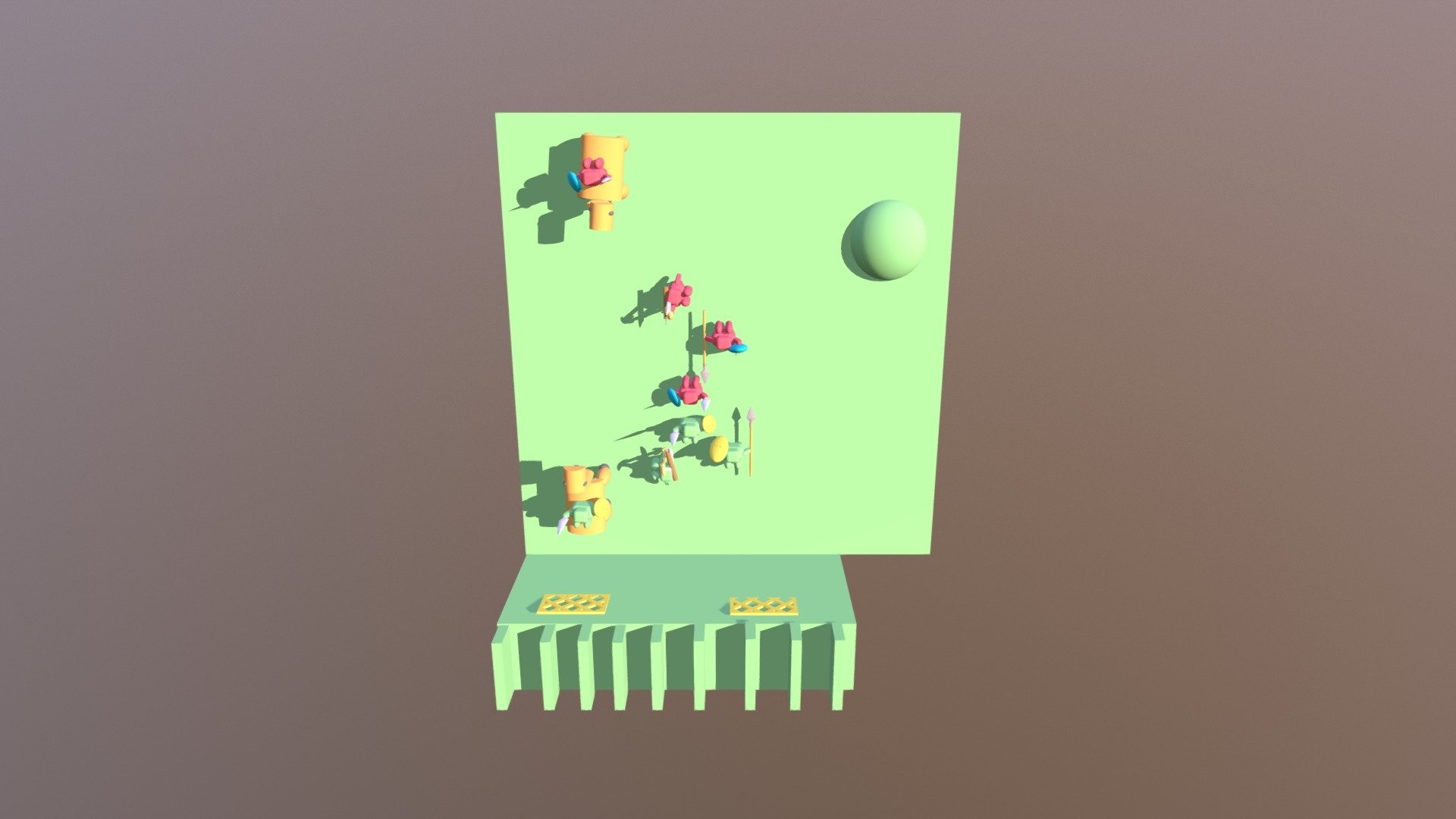 WAR!!! - 3D model by ekevorkian [5a8744f] - Sketchfab