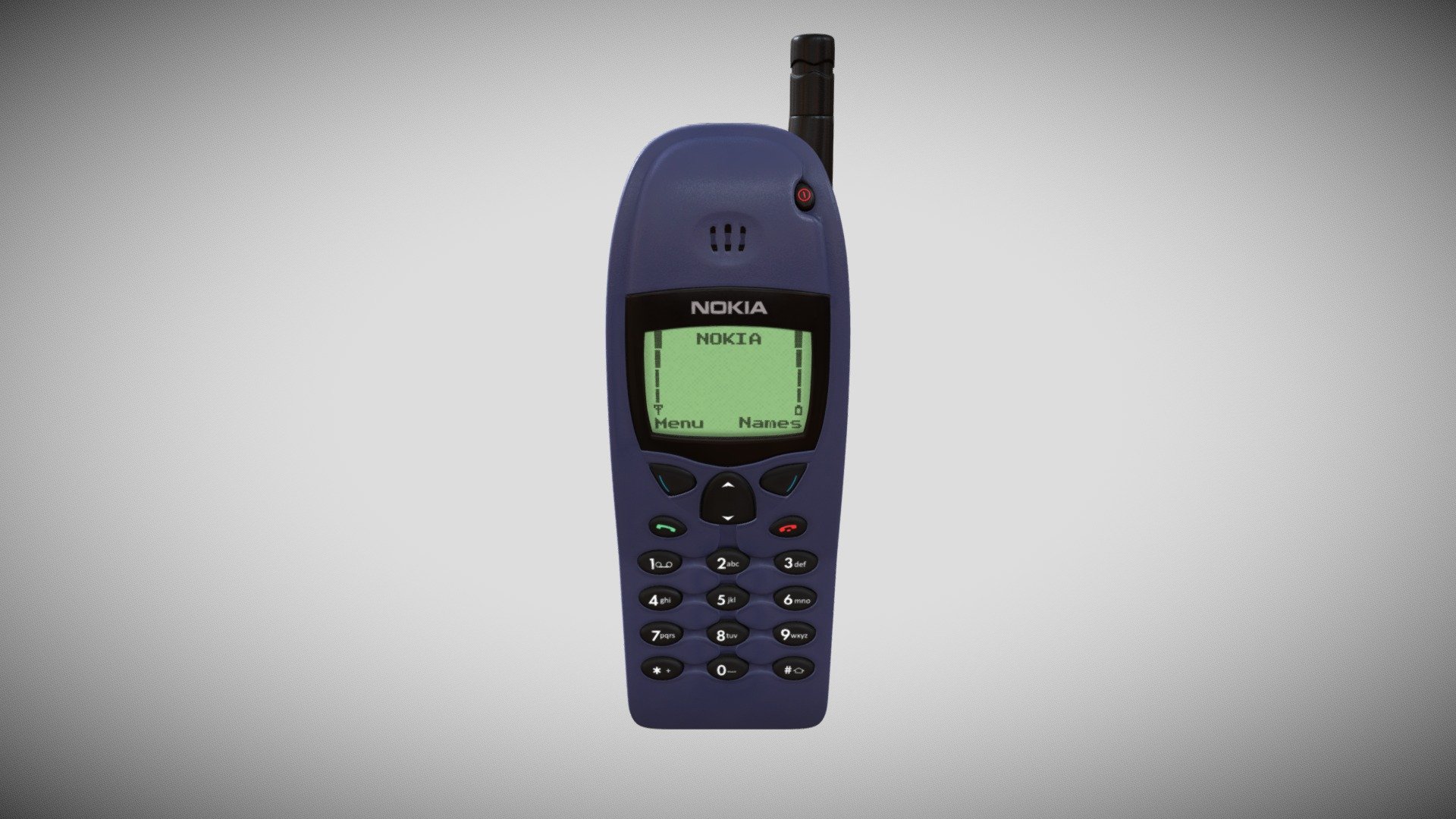 Nokia_6110 - 3D model by ramboo97 [5a8a42f] - Sketchfab