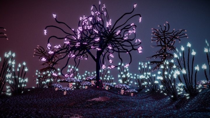 Alien_environment 3D models - Sketchfab