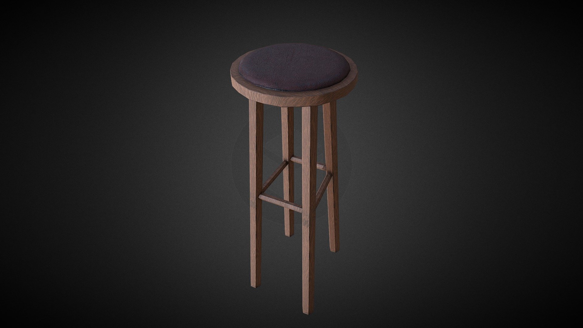 Medieval stool - Download Free 3D model by Chellew (@chellewwxy ...