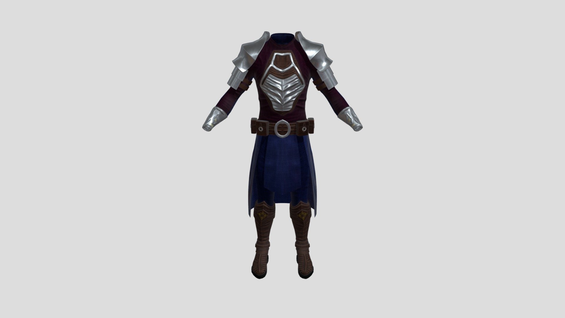 Priest costume - 3D model by MTUlker (@metearifulker07) [5a8b6dd ...