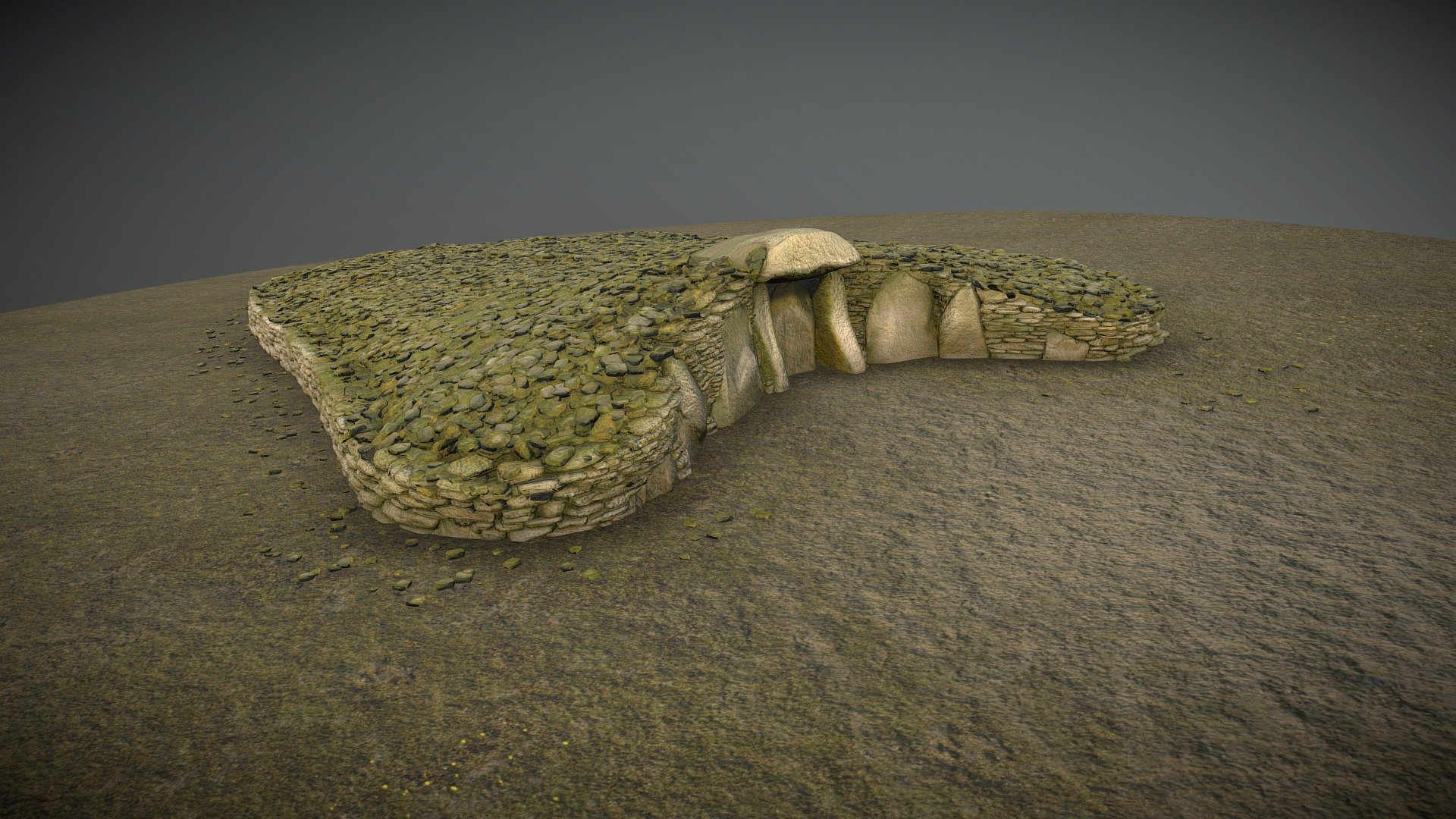 Pentre Ifan - 3D model by CUPHAT [5a8cb9b] - Sketchfab