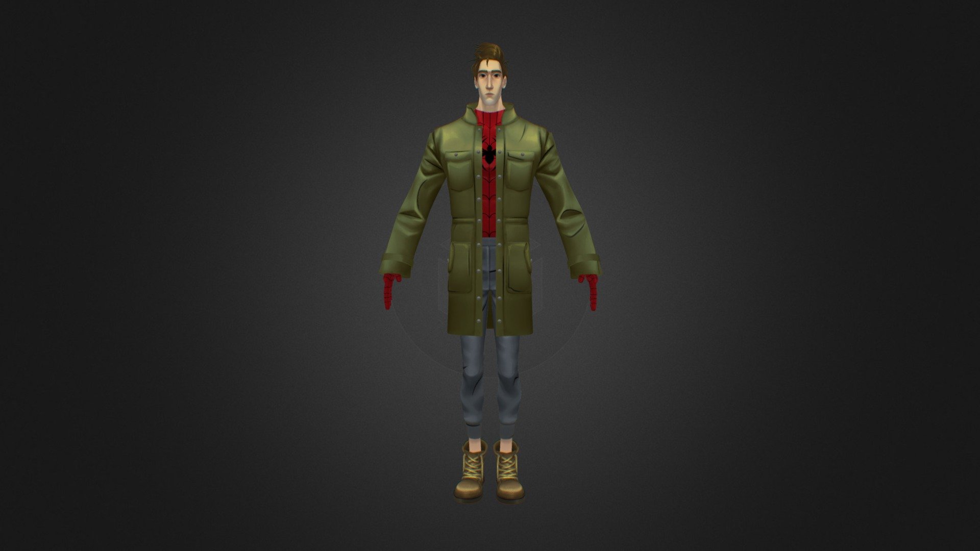 Peter B. Parker Fanart - 3D model by LimJiwoo [5a8ed4d] - Sketchfab