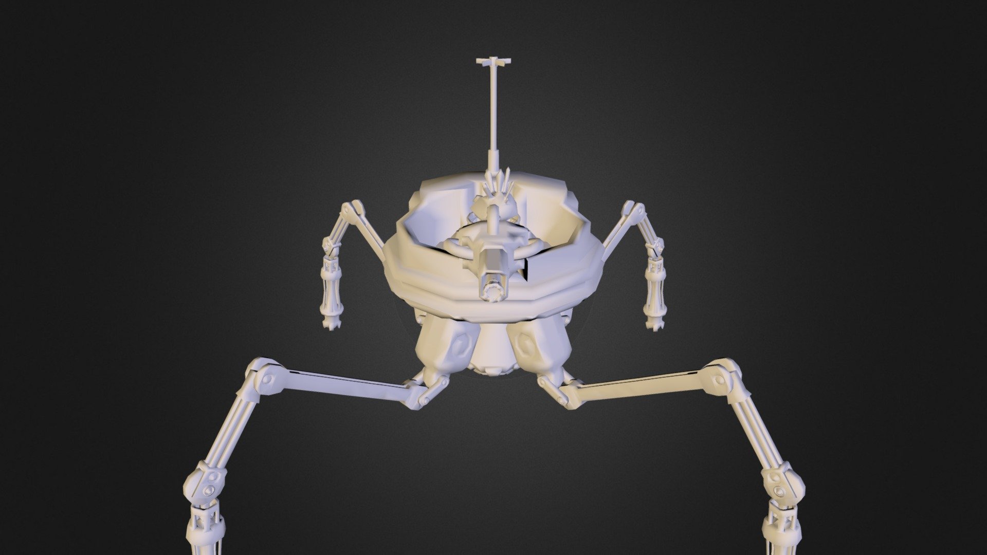 walker - 3D model by Mart [5a903bd] - Sketchfab