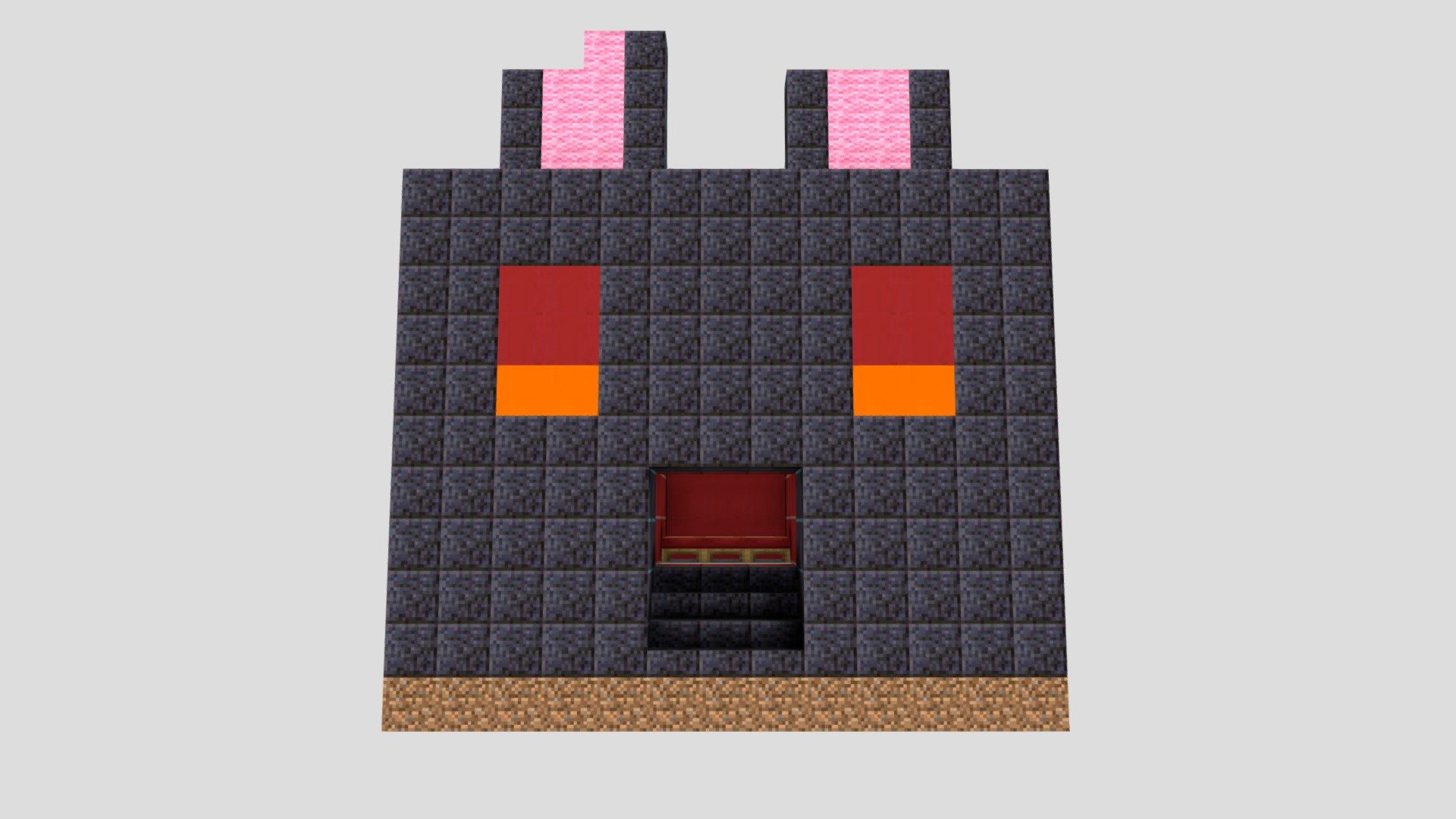 akuma-no-ko-kurousagi - 3D model by minecraft-c-memo [5a910ec] - Sketchfab