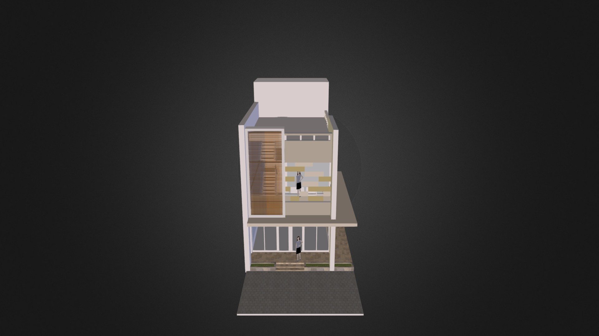 Oakwood Ruko - 3D model by Evolver Architects (@evolver) [5a924c9 ...