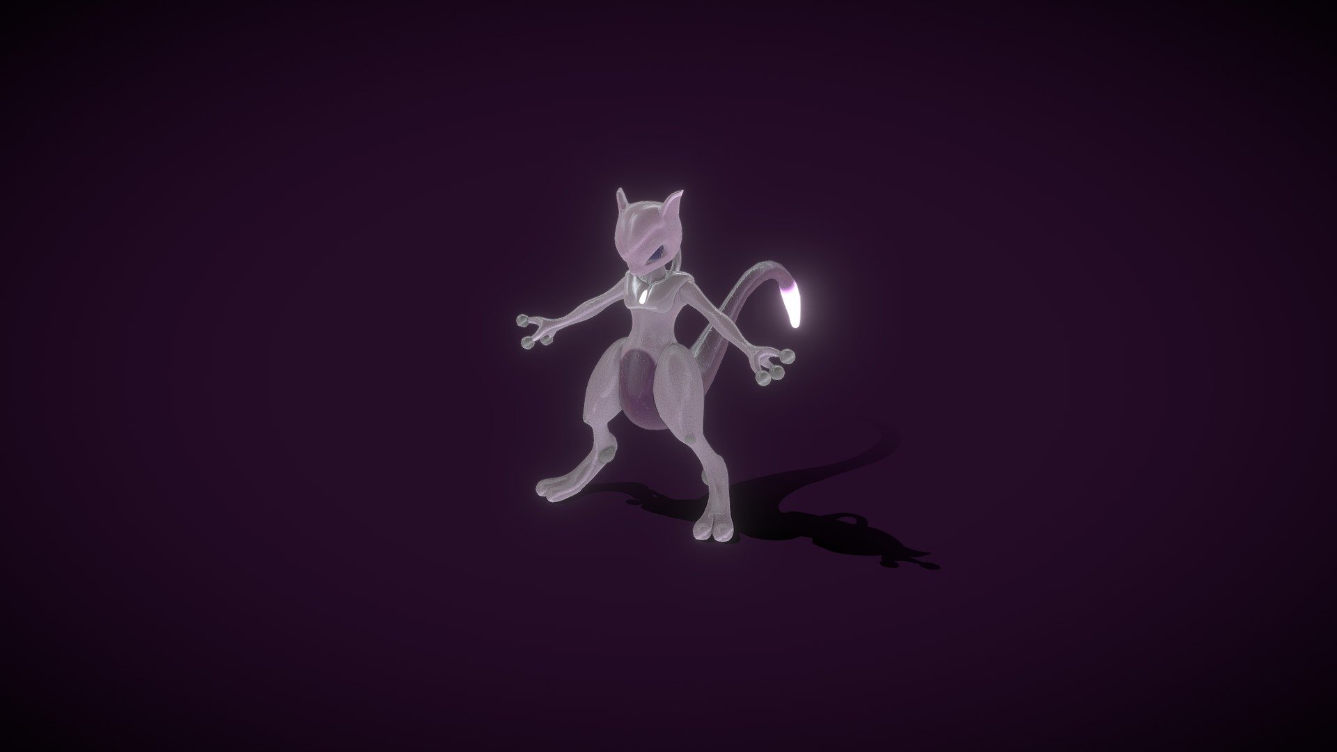 Mewtwo Pokémon - Buy Royalty Free 3D model by Vaidanshi [5a931ec ...