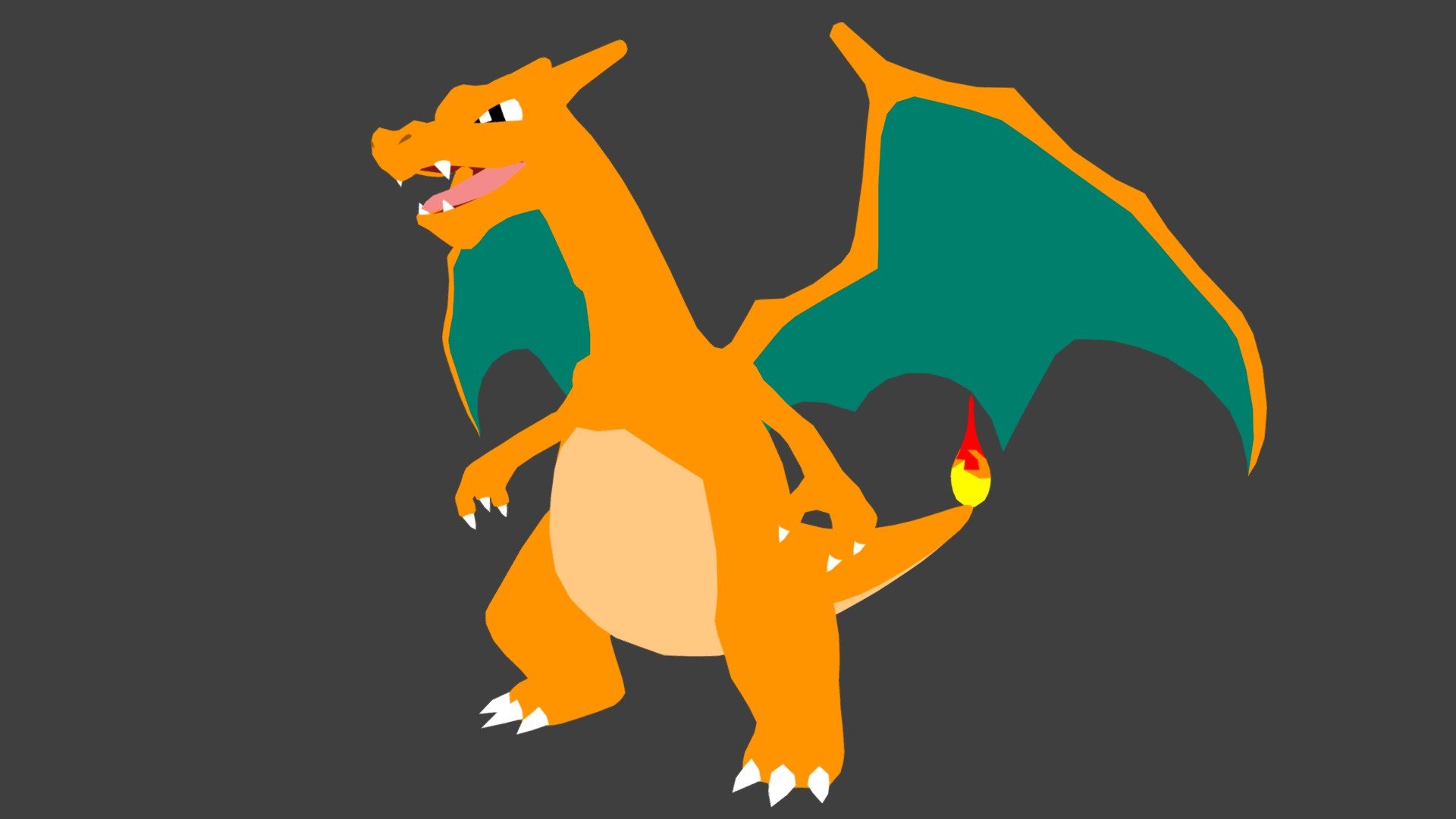 Charizard - Download Free 3D model by Mariokart07 [5a93605] - Sketchfab