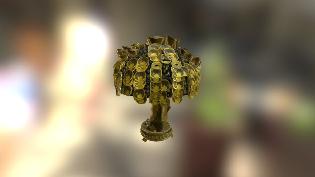 Money Tree - 3D model by Jennifer Nguyen (@jednguyen8) [5a93861 ...