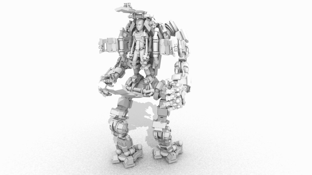 Badass exosuit - Download Free 3D model by pinguinoconpulgares [5a94afc ...