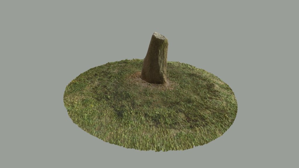 Ogham Stone Mesh - 3D model by IATH [5a95da8] - Sketchfab