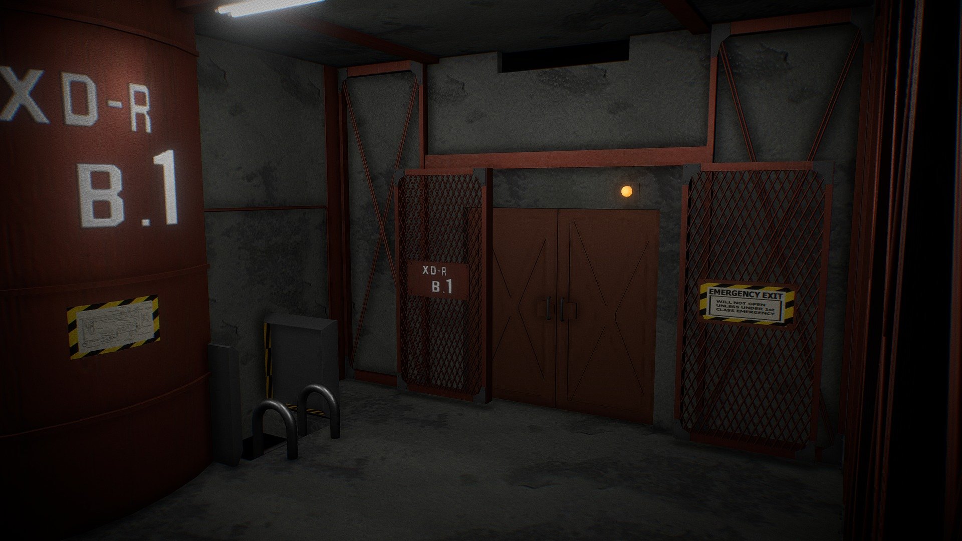 Laboratory Entry - 3D model by Biohazard Rooms (@Perriqueso) [5a981e6 ...