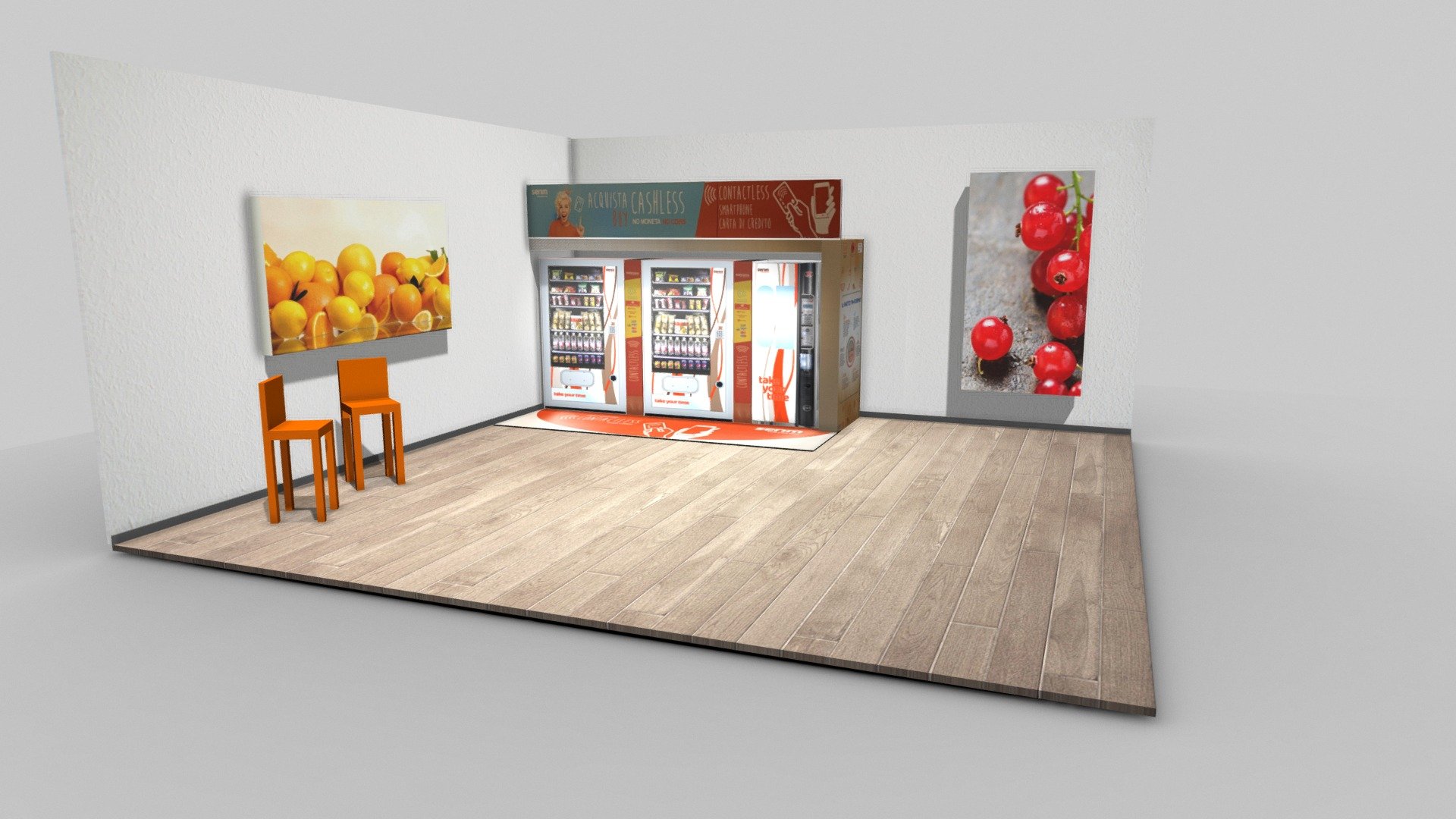 Cashless Serim - Download Free 3D model by serimcomunicazione [5a98678 ...