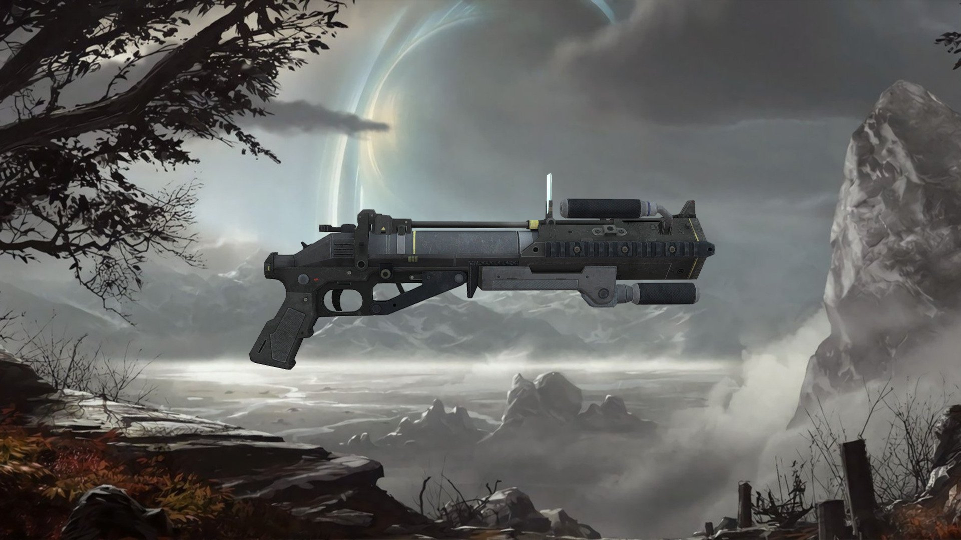 Weapns>Human>Grenade Launcher - Download Free 3D model by ...