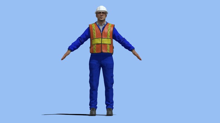 Worker 3D models - Sketchfab