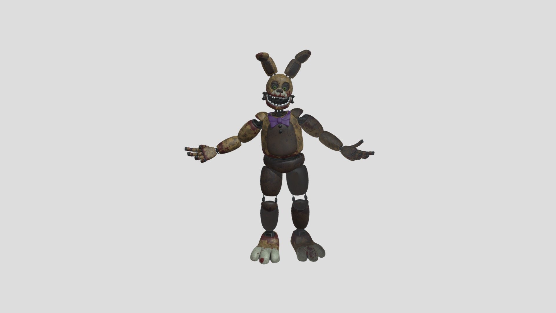 T-springbonnie - 3D model by Purem [5a9ad4b] - Sketchfab