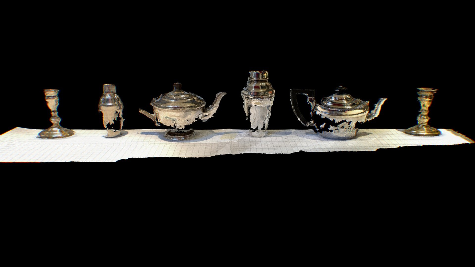 Reflective objects (depth-scan) - 3D model by Florian Stephens ...