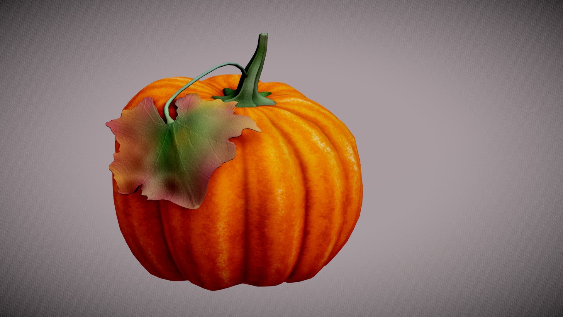 Pumpkin - 3D model by TheBlenderGoon [5a9bd4c] - Sketchfab