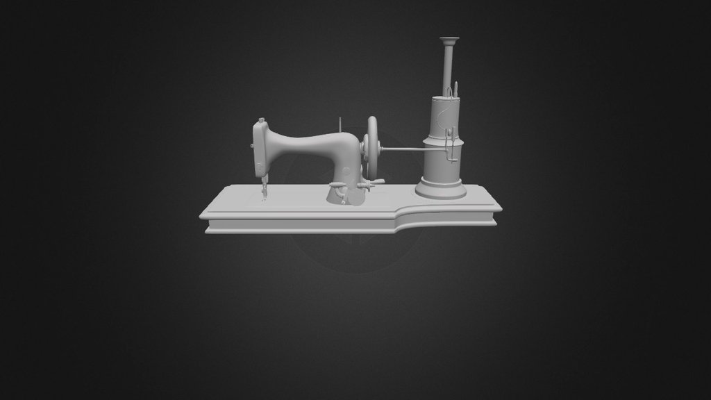 Sewing Machine Concept - 3D model by A.Hookham (@ahookham) [5a9c6df ...