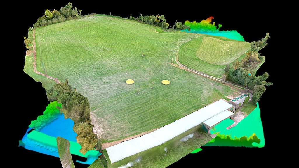 DJI Spark flat test - Golf Driving Range - Download Free 3D model by ...